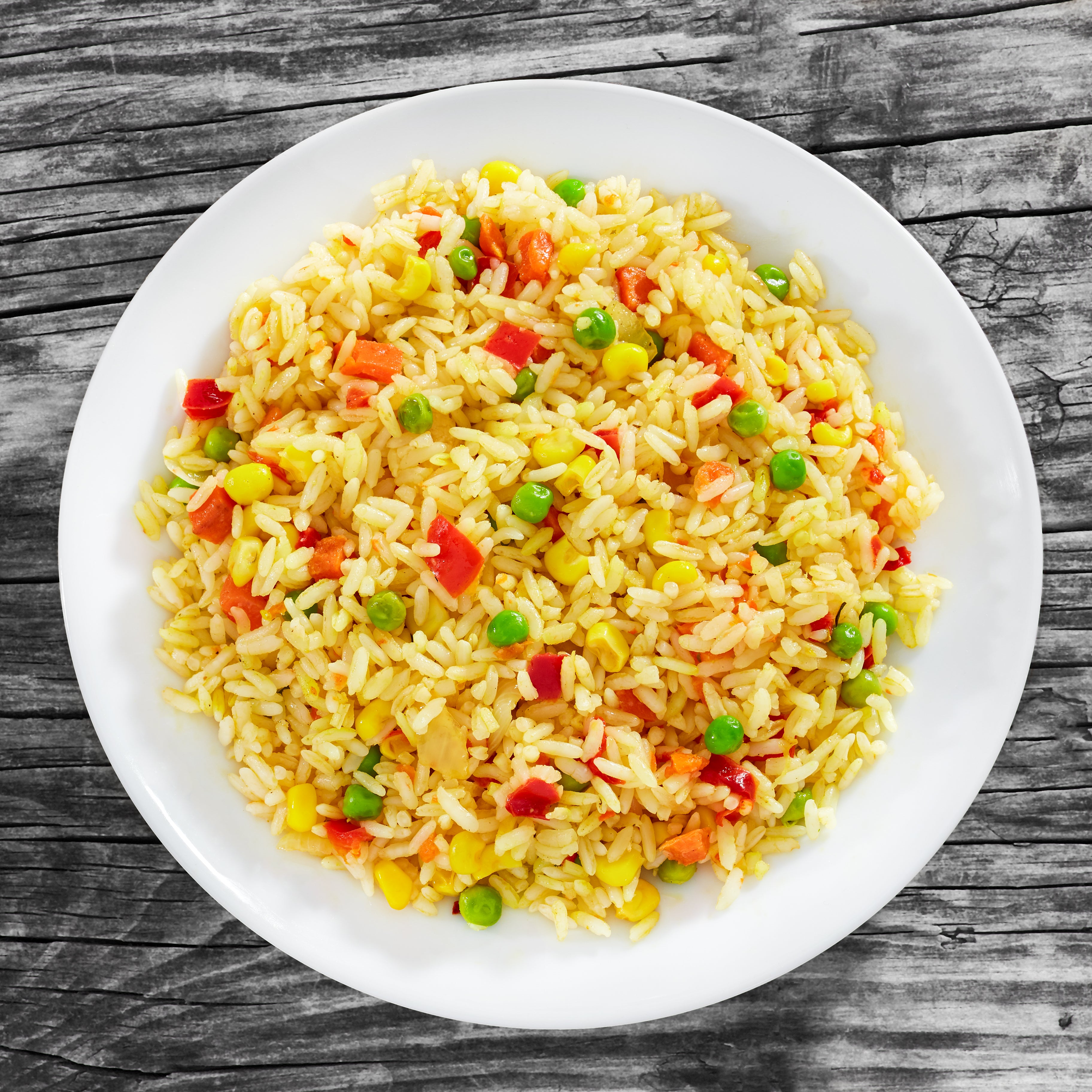 Rice with Vegetables – Piast Catering